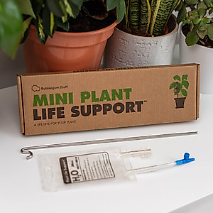 Bubblegum Stuff - Mini Plant Life Support Drip Irrigation Device For House Plants | Automatic Watering System | 3.5 Fluid Ounces - Plant Waterer For Indoor Plants…