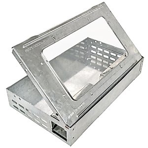 iTrap iTrap-002-S4-3PK Multi-Catch Clear Top Humane Repeater Mouse Trap, Set of 3