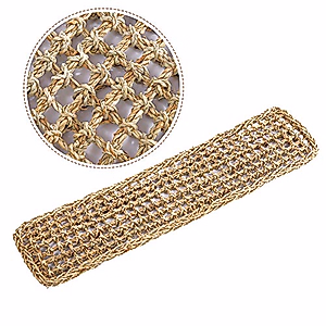 Reptile Lizard Lounger Bearded Dragon Hammock,100% Natural Grass Fibers Hammock Bed for Anoles, Bearded Dragons, Geckos, Iguanas, and Hermit Crabs