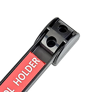 Senrob 4 PCS 12" Magnetic Tool Holder Bar Racks,Metal Magnet Storage Tool Organizer Set with Mounting Brackets&Screws