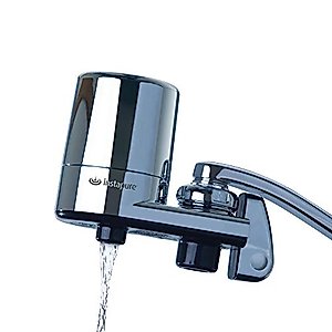 Instapure F5 COMPLETE Tap Water Filtration System (Chrome with Chrome Cap)