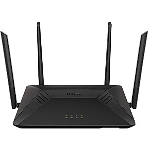 D-Link AC1900 High-Power MU-MIMO Wi-Fi Router - Dual Band Gigabit Gaming Wireless High Speed DIR-1935 (Renewed)