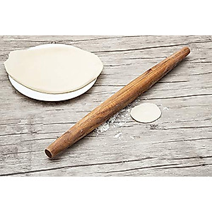 Ironwood Gourmet Acacia Wood French Rolling Pin, 20-inches, Brown