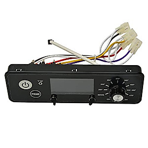 Stanbroil BBQ 120V 60Hz Square Thermostat Controller Board with LCD Display Module for Pit Boss P9 Wood Oven