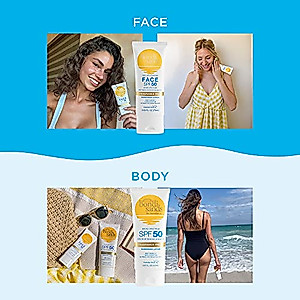 Bondi Sands Fragrance Free Daily Sunscreen Face Lotion SPF 50 | Hydrating UVA + UVB Protection, Non-Greasy, Gentle, Water Resistant | 2.53 Oz/75 mL