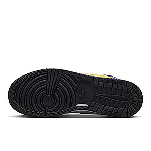 Nike Jordan 1 High Retro OG Grade School Big Kids Dark Concord/Taxi-White-Black DQ8423-517 6Y, 6 Big Kid