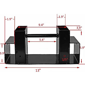 WANLISELL Firewood Log Bracket, 2 Pack Outdoor Firewood Rack Brackets Kit, Adjustable Log Rack Holder for Wood Storage