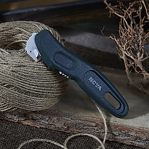 Nova Nex Cutter with Replaceable Head, Ergonomic Box Cutter, Stretch Film Shrink Wrap Cutter Safety Knife