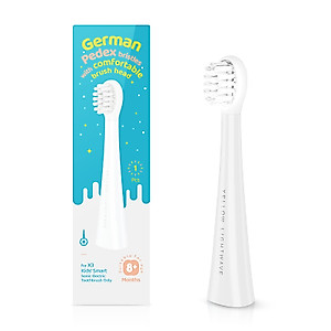 arpha X3 Kid’s Toothbrush Head Replacement, German Pedex Bristles Brush Head, Age 1+
