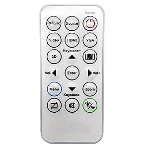 INTECHING INA-REMPJ001a Projector Remote Control for InFocus IN220, IN222, IN224, IN226, IN228, IN226ST, IN1156, IN1188HD