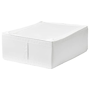 IKEA Skubb Storage Case White 803.000.47 Size 17 ¼x21 ¾x7 ½ "