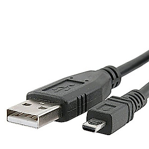Synergy Digital USB Cable, Compatible with Nikon Coolpix L31 Digital Camera USB Cable 5? USB Data Cable - (8 Pin)