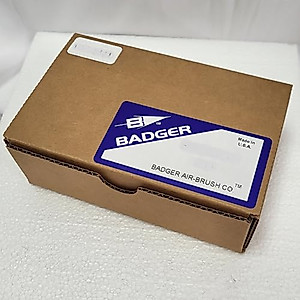 Badger Air-Brush Co. Sotar 2020-2F Large Gravity Feed Fine Airbrush, Black