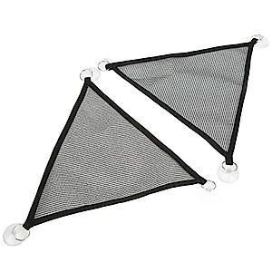 GLOGLOW Triangular Bearded Dragon Hammock, Mesh Lizards Hammock Foldable Comfortable Strong Bearing Capacity for Hamsters M