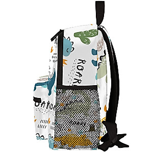 OSAM SPACE Cute Dinosaur Backpack for Boy Mini Backpack, Small Backpack 12 Inche for Kids,Toddler Backpack