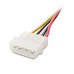 Cable Matters 3-Pack 4 Pin Molex to SATA Power Cable (SATA to Molex) - 6 Inches