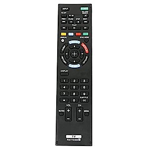 RM-YD089 Remote Control Replace for Sony Bravia LCD LED HDTV KDL-32W600A KDL-32W650A KDL-42W650A KDL-42W651A KDL-46W700A KDL-50W700A KDL32W600A KDL32W650A KDL42W650A KDL42W651A KDL46W700A KDL50W700A