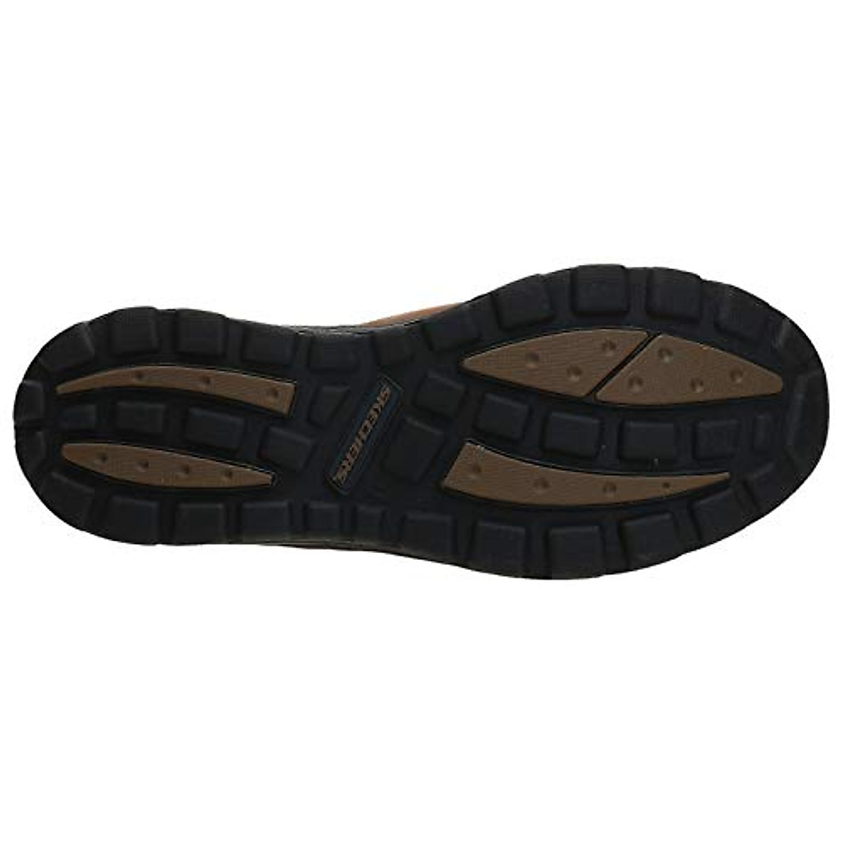 Skechers USA Men's Relaxed Fit Memory Foam Superior Gains Slip-On,15 M US,Dark Brown