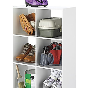 Whitmor 6 White Cube Organizer