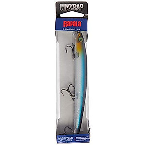 Rapala MaxRap 13 Fishing Lure, Flake Blue