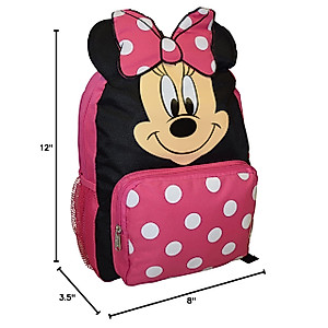 Minnie Mouse Big Face 12" School Bag Backpack