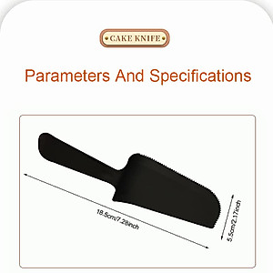 TorSor 20 Pack Disposable Cake Cutter Slicer Plastic Serrated Cutting Knife Server Spatula Knives Serving Utensils for Pie Pizza Pastry Dessert Bakery Bread Kitchen Wedding Birthday Party