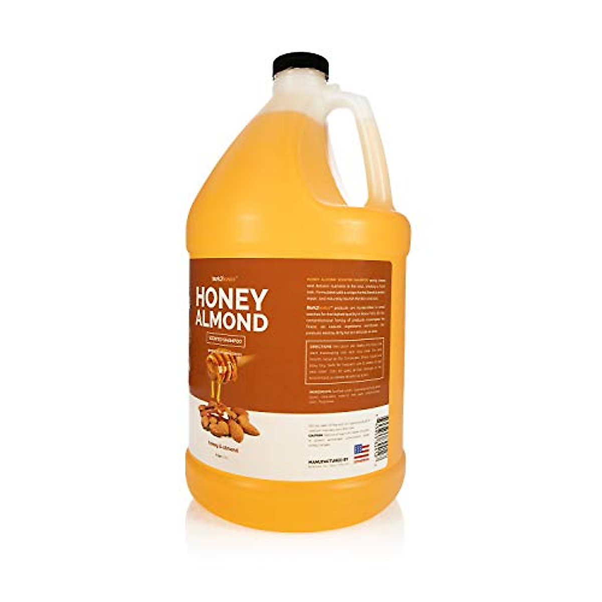 Bark 2 Basics Honey & Almond Dog Shampoo, 1 Gallon | Unique Herbal Blend, Finest Natural Ingredients, Handcrafted, Protects and Repairs the Skin and Coat