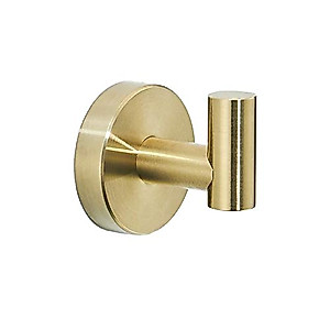 Skyscraper Stainless Steel Round Bathroom Towel Hooks Coat Hooks KB-BK-01(Gold)