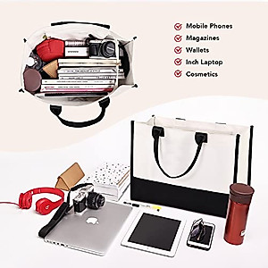 Lamyba Maid of Honor Tote Bag, Maid of Honor Gifts from the Bride, Bridal Shower Gifts, Black and White