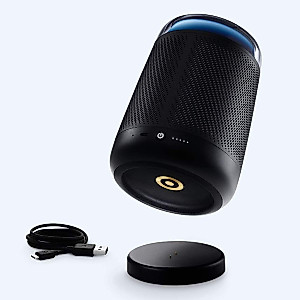 Harman Kardon Allure Portable Portable Alexa Voice Activated Speaker,Black