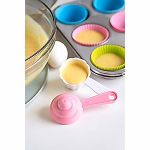 Bakelicious Cupcake Batter Spoon, Pink