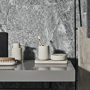 blomus SONO Bathroom Tumbler - Moonbeam (cream)