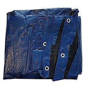 Inground Pool Cover for 16x32 Foot Rectangle Swimming Pool - Super-Duty: 15-Yr with Cover Tubes