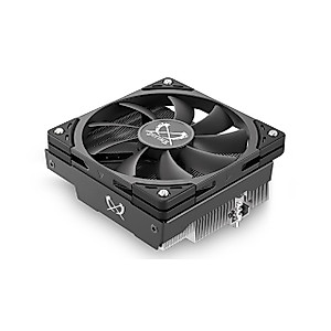 Scythe Big Shuriken 3 Rev.B CPU Air Cooler, 120mm Low Profile (67mm Tall), Intel LGA1700, LGA1151, AMD AM5/AM4/Ryzen