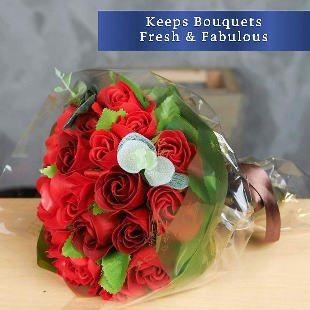 110 ft Clear Cellophane Wrap Roll (31.5 in x 110 ft) - Cellophane Wrap - Cellophane Roll - Clear Wrap Cellophane Bags - Clear Wrapping Paper to Wrap Gift Baskets - Gift Basket Wrap - Clear Gift Wrap for Baskets - Cello Wrap