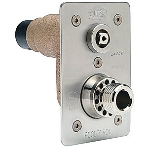 Zurn Z1333-C Chrome 3/4" Exposed Non-Freeze Wall Hydrant Z1333-C