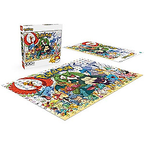 Buffalo Games - Pokémon - Fan Favorites - 300 Large Piece Jigsaw Puzzle Multicolor, 21.25"L X 15"W