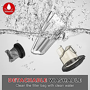 whall Handheld Vacuum Cordless, 8500PA Strong Suction Hand Held Vacuum Cleaner with LED Light, Lightweight Mini Car Vacuum Cordless Rechargeable, Portable Hand Vacuum Wet Dry for Car, Home and Pet