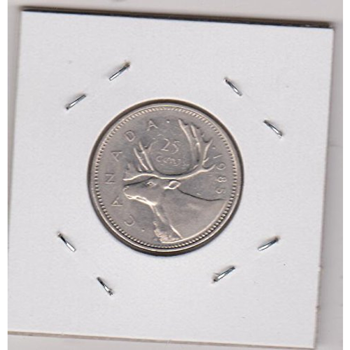 1985 Canada Capped Bust to Right Quarter Choice About Uncirculated