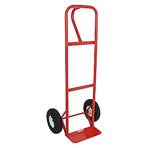 American Power Pull 3400-1 Hand Truck, Alloy steel, Red