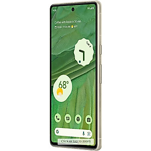 Google Pixel 7 5G 128GB 8GB RAM 24-Hour Battery Factory Unlocked for GSM Carriers Global Version - Lemongrass (Renewed)