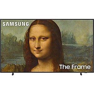 Samsung 50-Inch Class QLED The Frame Series - Quantum HDR Smart TV with Alexa Built-in (QN50LS03BAFXZA, 2022 Model) + Free White Bezel Value $149 – VGSCFA50WT