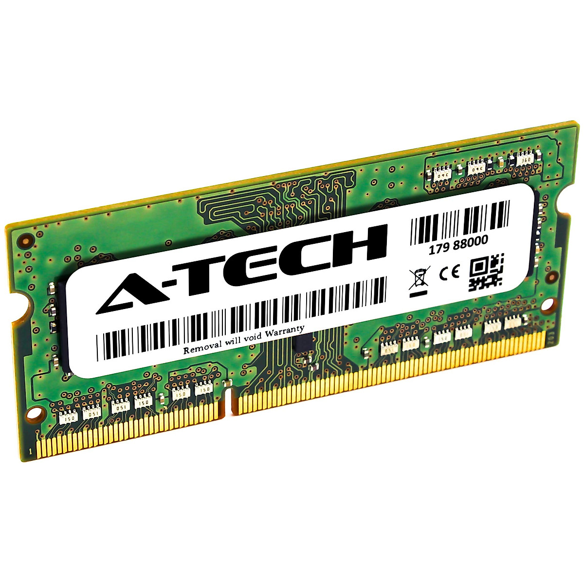 A-Tech 4GB RAM Replacement for Kingston KVR16LS11/4 | DDR3/DDR3L 1600MHz PC3L-12800 1Rx8 1.35V SODIMM 204-Pin Memory Module