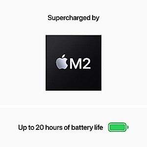 Apple MacBook Pro 13.3" with Retina Display, M2 Chip with 8-Core CPU and 10-Core GPU, 16GB Memory, 512GB Storage, Silver, 2022