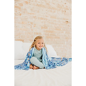 Copper Pearl Three-Layer Baby Blanket: Soft Baby Quilts for Boys and Girls | Breathable, Cozy, Toddler Blanket | Baby Quilt for Newborns | 46x46 Premium Polyester/Rayon | Cookie Monster