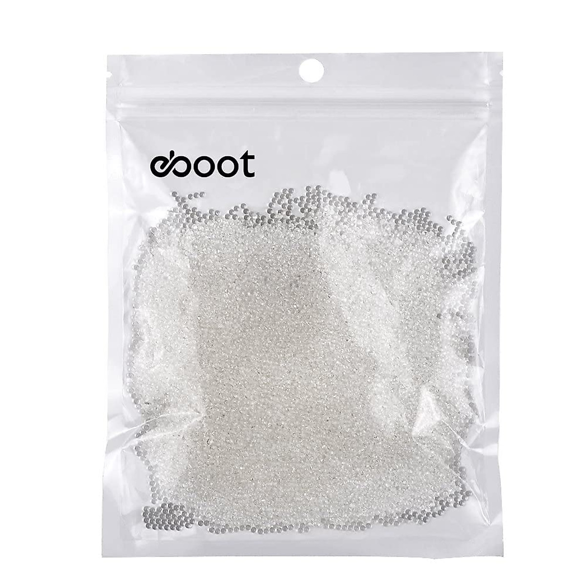 EBOOT 10000 Pieces Gel Soil Water Crystal Beads Gel Jelly Water Gems Vase Filler (Clear)