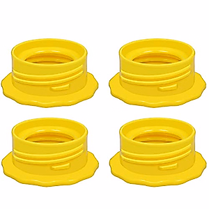 Baby Bottle Thread Changer, Baby Bottle Converter Allow Spectra S1 S2 Pumps' Wide Mouth Flanges to Use Medela Bottles