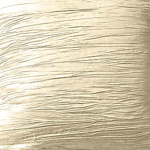 Zen Creative Designs Crushed Crinkle Taffeta Fabric by The Yard 58 Inch Wide/Distressed Light Weight Fabric/Craft & Sewing Material (1 Yard, Ivory)