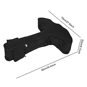 T-shaped Archery Bow Case, Portable Outdoor Compound Bow Case, Universal Take-down Bow Bag Protective Bag for Outdoor Shooting