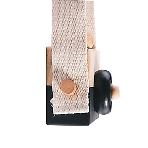 Liangxiang Wooden Camera Toy, Mini Wooden Camera Toy Pillow for Toddler Baby Neck Hanging Camera Photographed Props Present Clothing Accessory Cute Camera Toy Kid’s Room Hanging Decor Gift (Black)